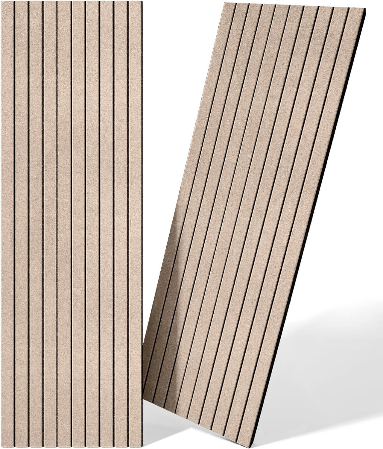 Felt Composite Acoustic Panels-Slat style - 我的网站